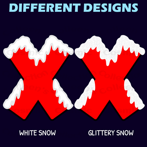 Winter Snow Lowercase Letters Clipart - with Spanish Accents | Teaching ...