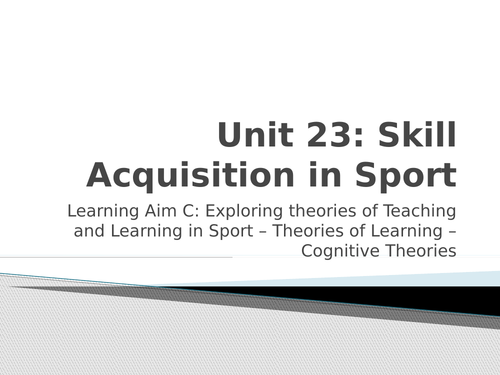 BTEC Sport Level 3 Unit 23 Learning Aim C Part 2 | Teaching Resources