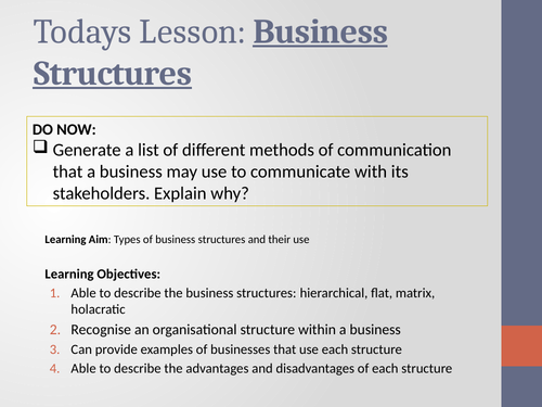 BTEC Level 3 Business Unit 1 : Exploring Business - Learning Aim B ...