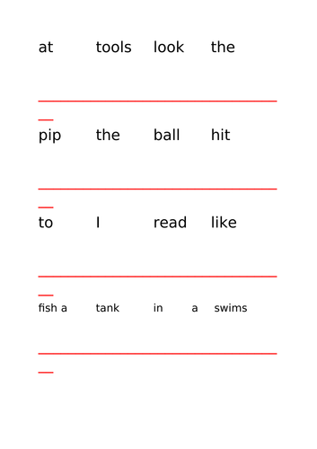 Sentence Building and Editing Activities Including Adjectives and Nouns ...