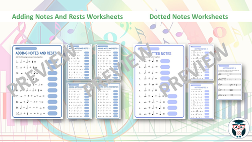 250+ Music Worksheets and Answer sheets - English Terminology ...
