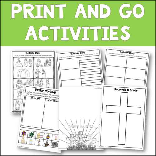 The Easter Story Activities and Craft KS1 | Teaching Resources
