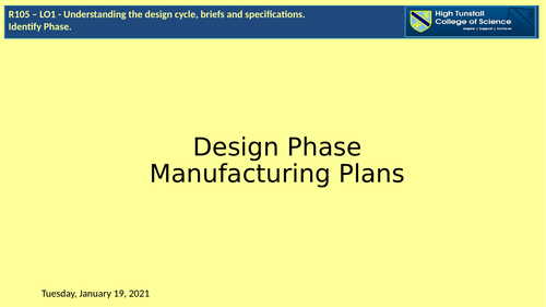 OCR Cambridge National Engineering Design - R105 | Teaching Resources