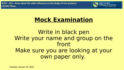 OCR Cambridge National Engineering Design - R105 | Teaching Resources