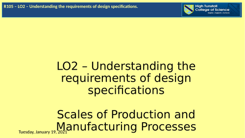 OCR Cambridge National Engineering Design - R105 | Teaching Resources