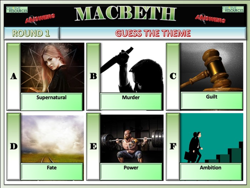 Macbeth Quiz - Shakespeare | Teaching Resources
