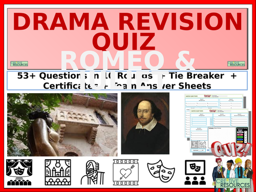 Romeo and Juliet - Shakespeare Play | Teaching Resources
