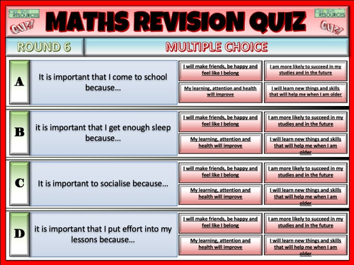 Back to School Quiz - Primary Students | Teaching Resources