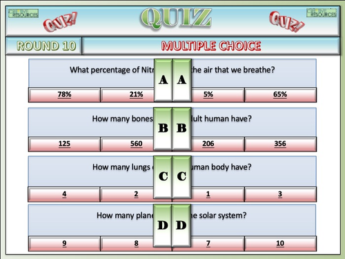 End of Year Science Quiz | Teaching Resources