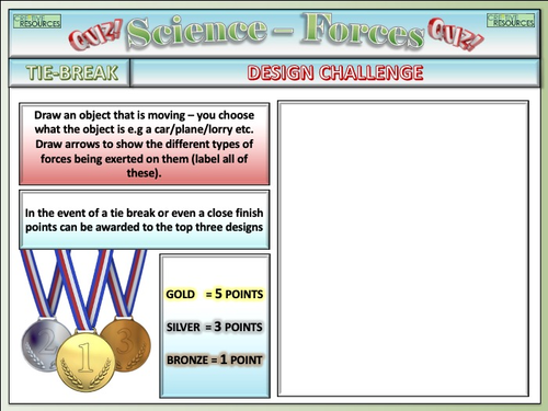 Forces Science Quiz | Teaching Resources