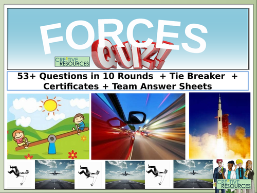 Forces Science Quiz | Teaching Resources
