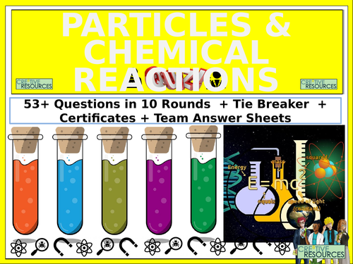Particles and Chemical Reactions | Teaching Resources