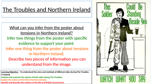 The Troubles and Northern Ireland | Teaching Resources