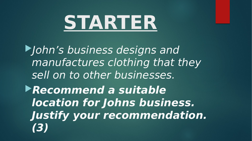 Pearson BTEC Level 1/ Level 2 First Diploma in Business: Unit 9 ...