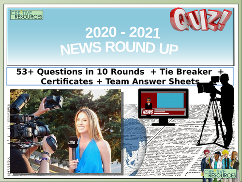 News Quiz of the Year | Teaching Resources