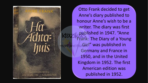 Anne Frank | Teaching Resources