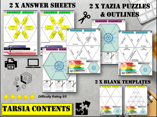 Numbers Statistics Tarsia Maths Puzzles | Teaching Resources