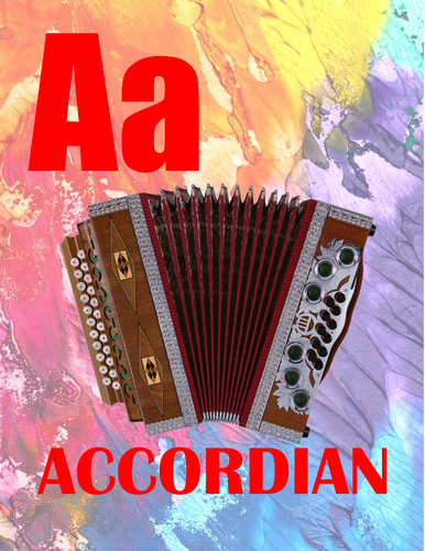 ABC's of Music Instruments - Bulletin Board | Teaching Resources