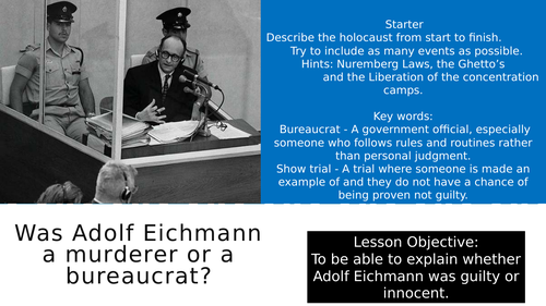 Key Stage Three: The Holocaust | Teaching Resources