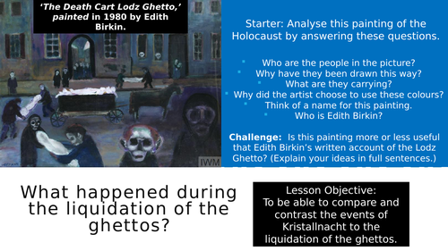 Key Stage Three: The Holocaust | Teaching Resources