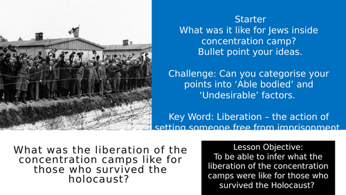 Key Stage Three: The Holocaust | Teaching Resources