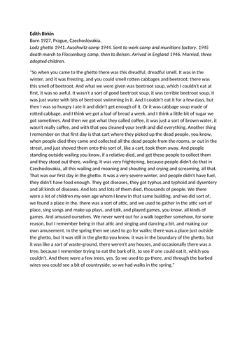 Key Stage Three: The Holocaust | Teaching Resources