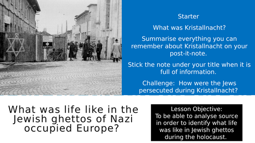 Key Stage Three: The Holocaust | Teaching Resources