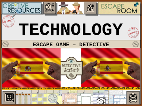 Spanish Escape Room - Technology | Teaching Resources