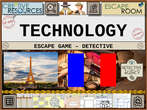 French Escape Room - Technology | Teaching Resources