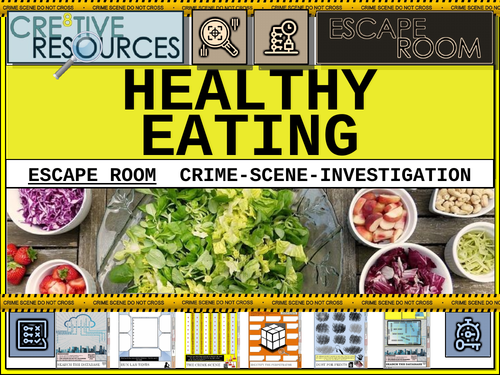 PSHE Escape room - Healthy Eating | Teaching Resources
