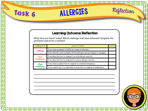 Allergies + Anaphylaxis | Teaching Resources