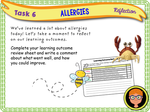 Allergies + Anaphylaxis | Teaching Resources