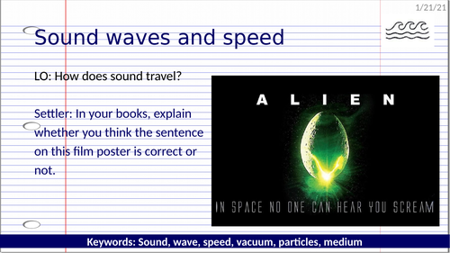 KS3 Sound set of lessons | Teaching Resources
