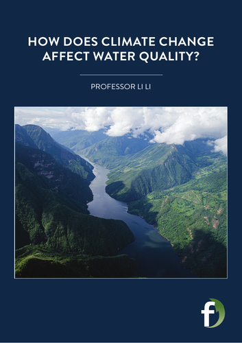 Environmental engineering: How does climate change affect water quality ...