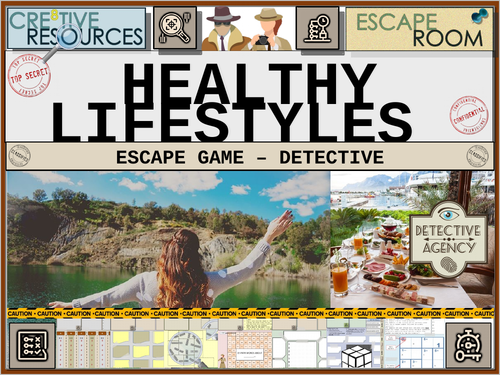 Healthy Lifestyles Escape Room | Teaching Resources