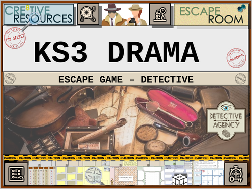 KS3 Drama Skills Escape Room | Teaching Resources