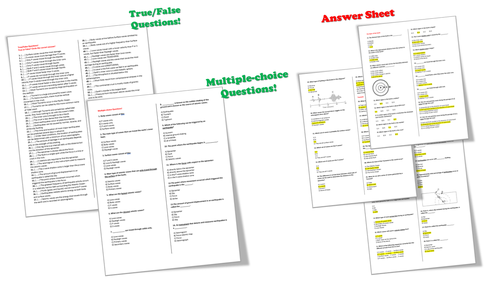 Waves - Seismic Waves; (Earthquake Waves) – Question BANK + Answer ...