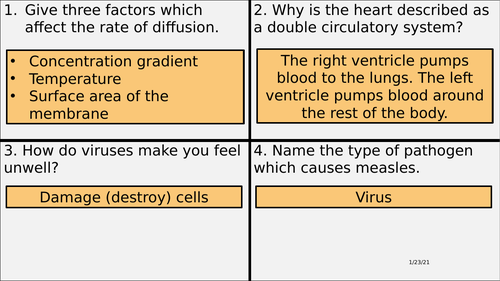 Bioenergetics AQA Foundation lesson bundle. | Teaching Resources