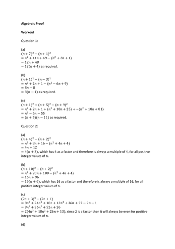 Chapter 17 Algebra Lesson PowerPoint Bundle Pearson Textbook Edexcel ...