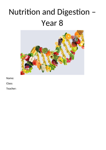 Nutrition and Digestion Curriculum Booklets | Teaching Resources