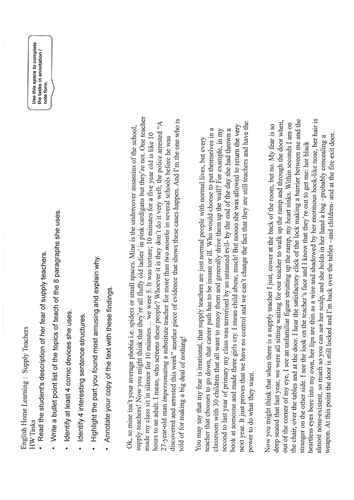 Comedy Writing for KS3/4 English | Teaching Resources