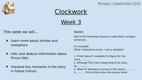 'Clockwork' Scheme of Work | Teaching Resources