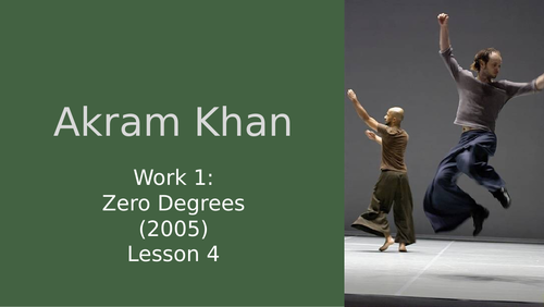 Akram Khan + 2 Works Analysis (A-Level Dance Independent Contemporary ...