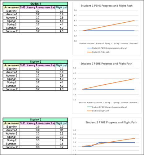 PSHE Assessment Tracker + Flightpath Generator KS3-KS4 | Teaching Resources
