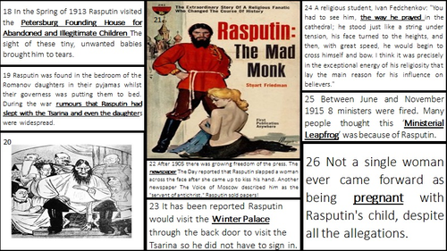Rasputin: Holy Man or Mad Monk? | Teaching Resources