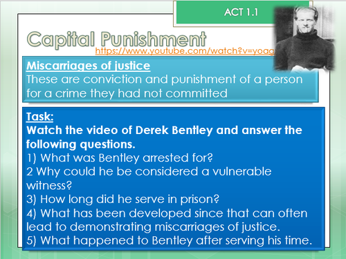 Criminology Unit 2 1.2 Social Construct Of Crime: Time | Teaching Resources