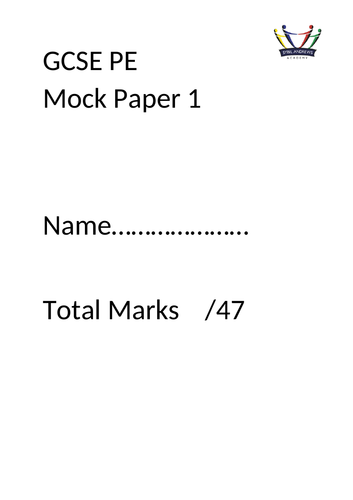 AQA GCSE PE Paper 1 PP and Resources | Teaching Resources
