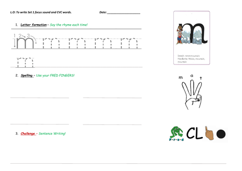 Read Write Inc Set 1 worksheets | Teaching Resources Read Write Inc Set 1 worksheets | Teaching Resources