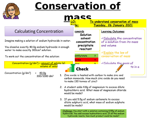 CC9 Quantitative Chemistry | Teaching Resources