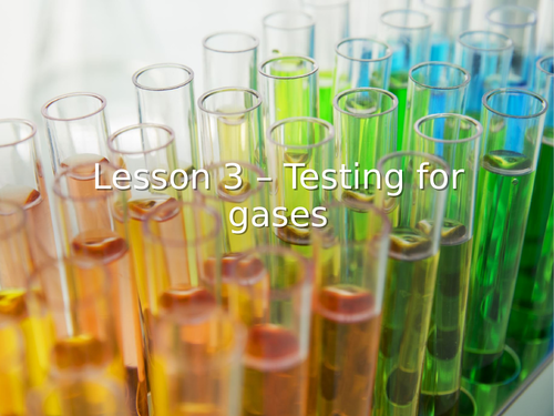 AQA GCSE Chemistry (9-1) - C12.3 Testing for gases FULL LESSON ...